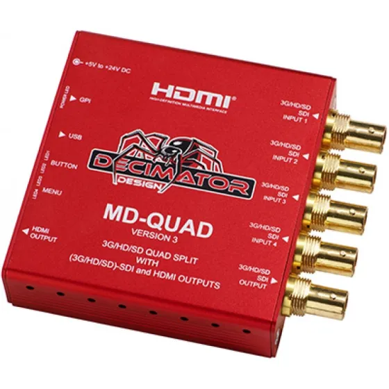 Order Decimator Design MD-QUAD V3 1 to 4 Channel Multi-Viewer ...